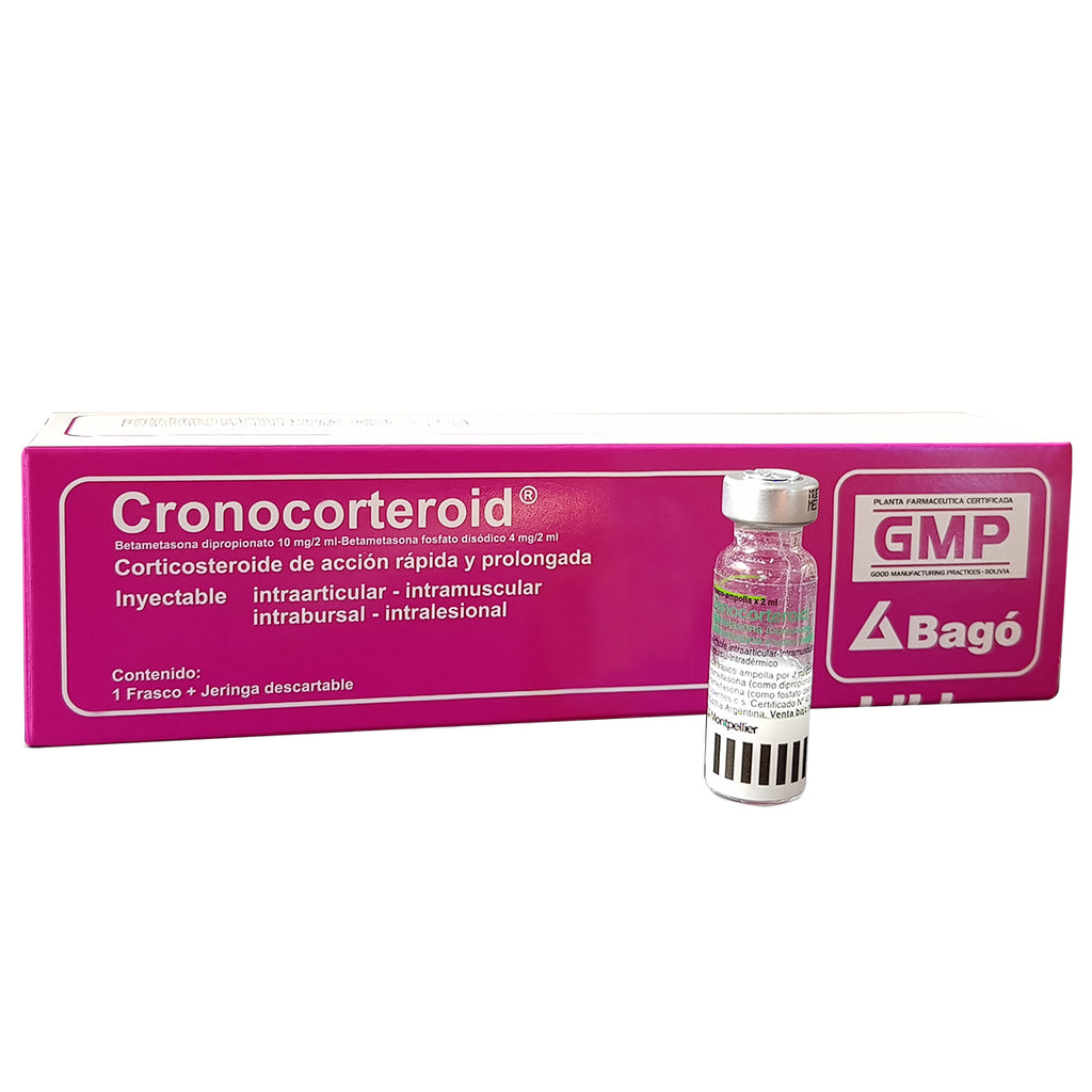 Betaduo 2Ml Betametasona Dipropionato+Fosfato X 1 Vial + Jeringa— Farmacorp