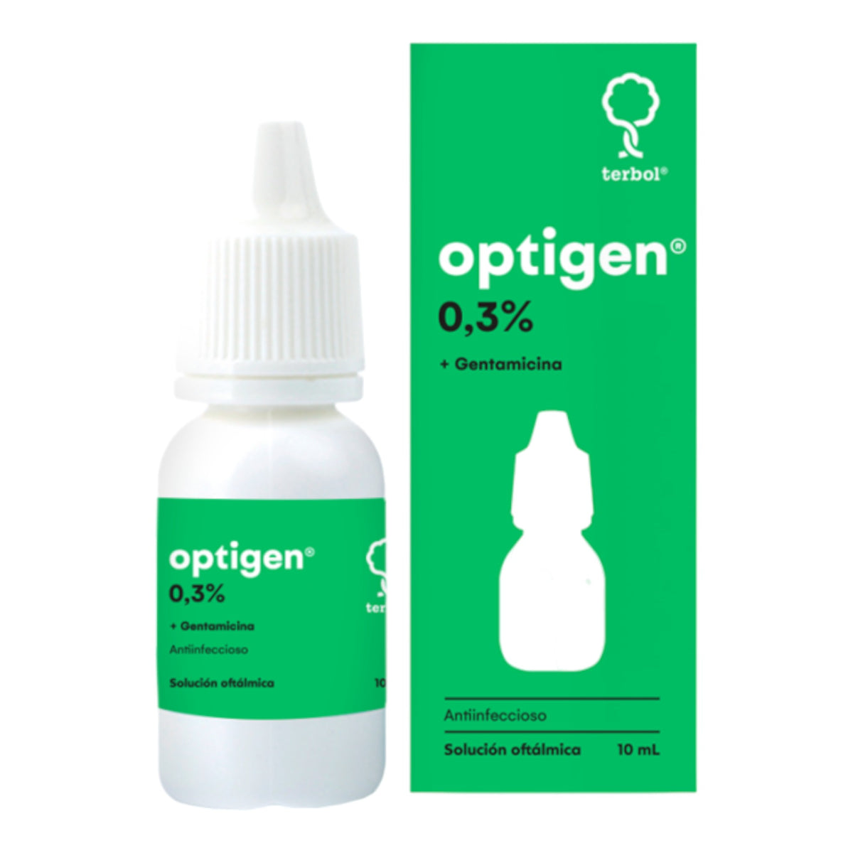 Optigen 0.3% Colirio X 10Ml Gentamicina— Farmacorp