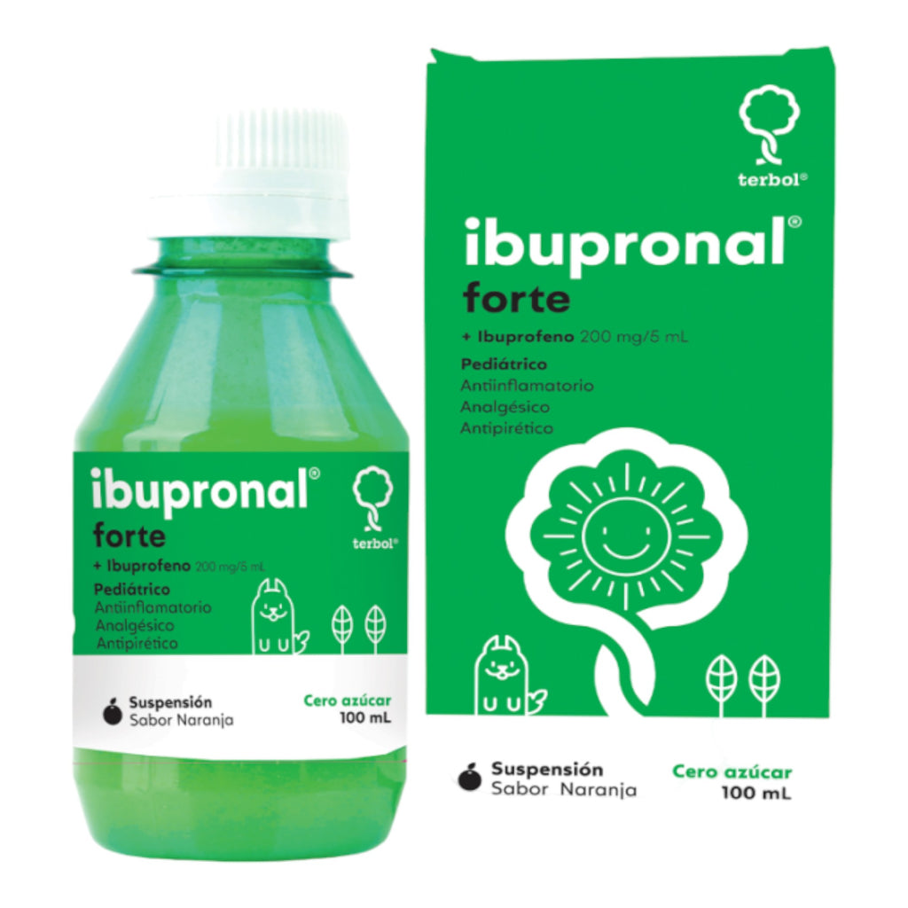 Actron Pediatrico Ibuprofeno 200Mg Suspensión X 100Ml— Farmacorp