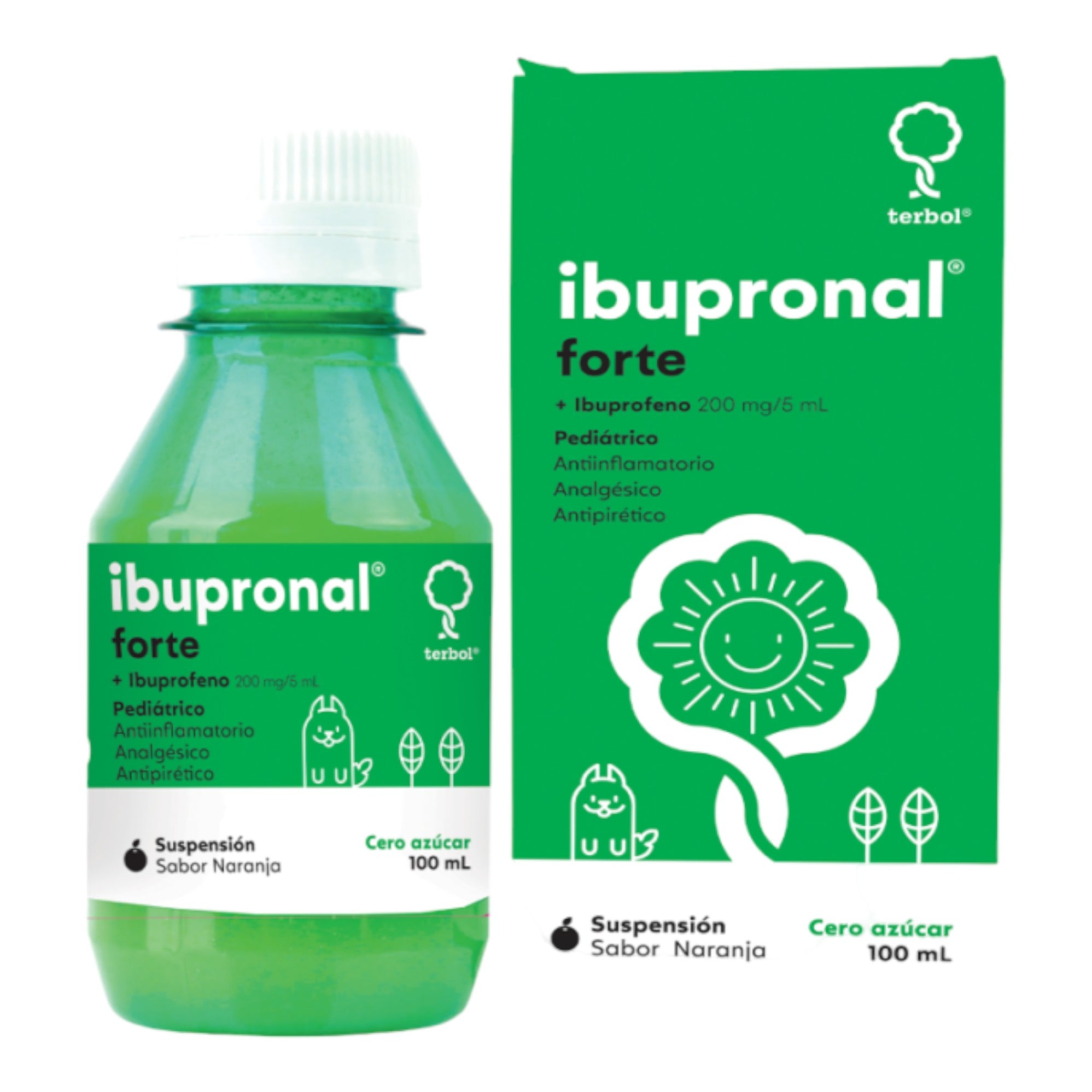 Pironal Forte 200Mg Suspension Ibuprofeno X 100Ml— Farmacorp