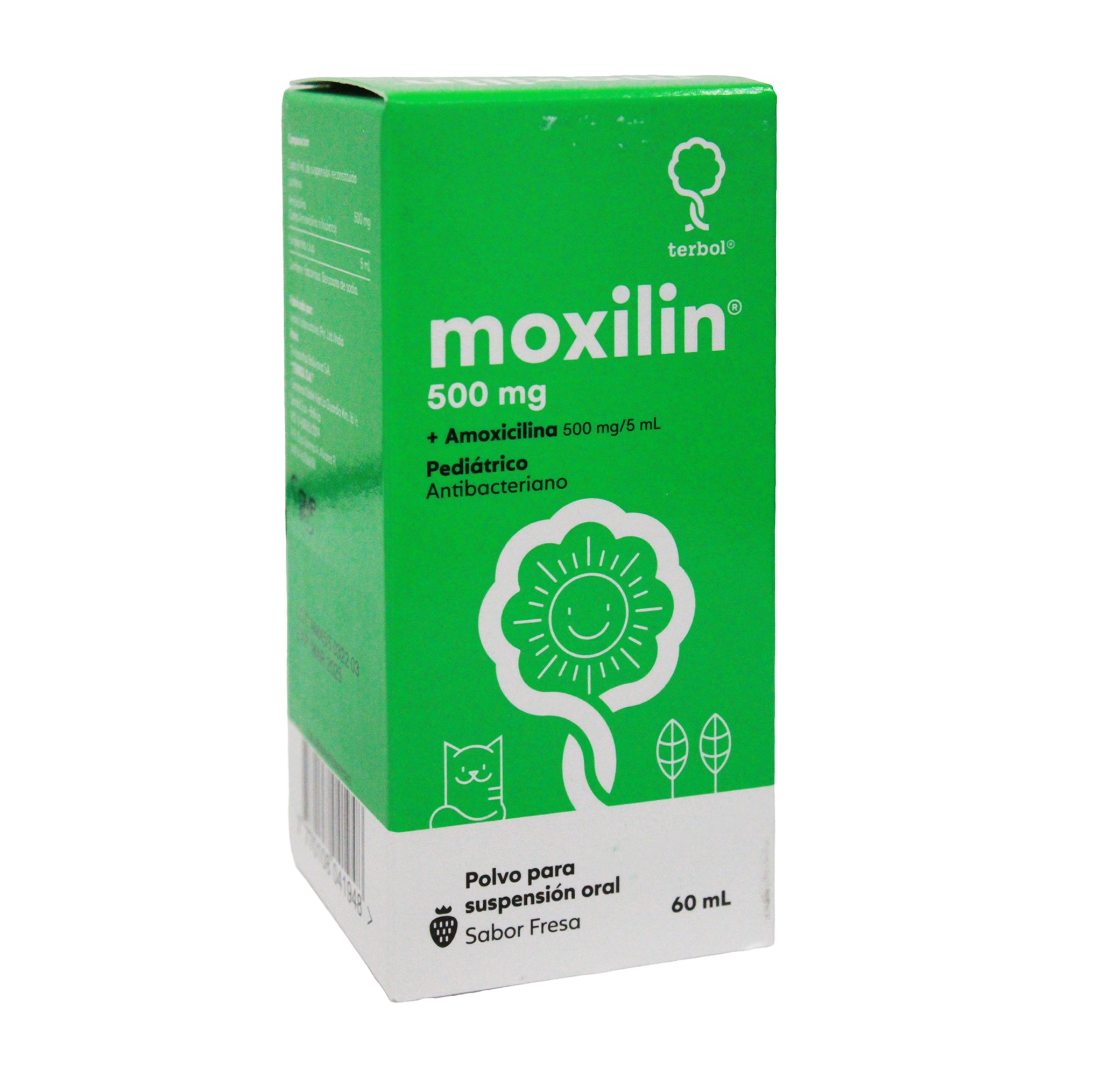 Moxilin Amoxicilina 500Mg 5Ml X 60Ml— Farmacorp