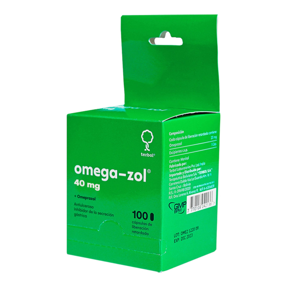 Omega-Zol 40Mg Omeprazol X Capsula— Farmacorp