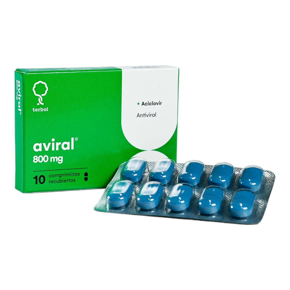 Aviral Aciclovir 800Mg X Tableta— Farmacorp