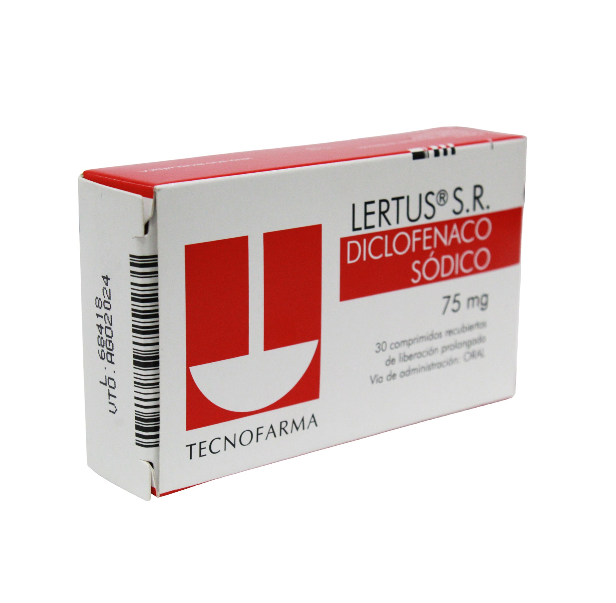Lertus Sr 75Mg Diclofenaco X Tableta— Farmacorp