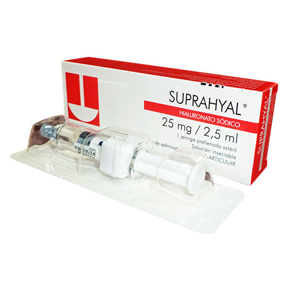 Suprahyal Hialuronato De Sodio 25Mg Y 2.5Ml X Ampolla— Farmacorp
