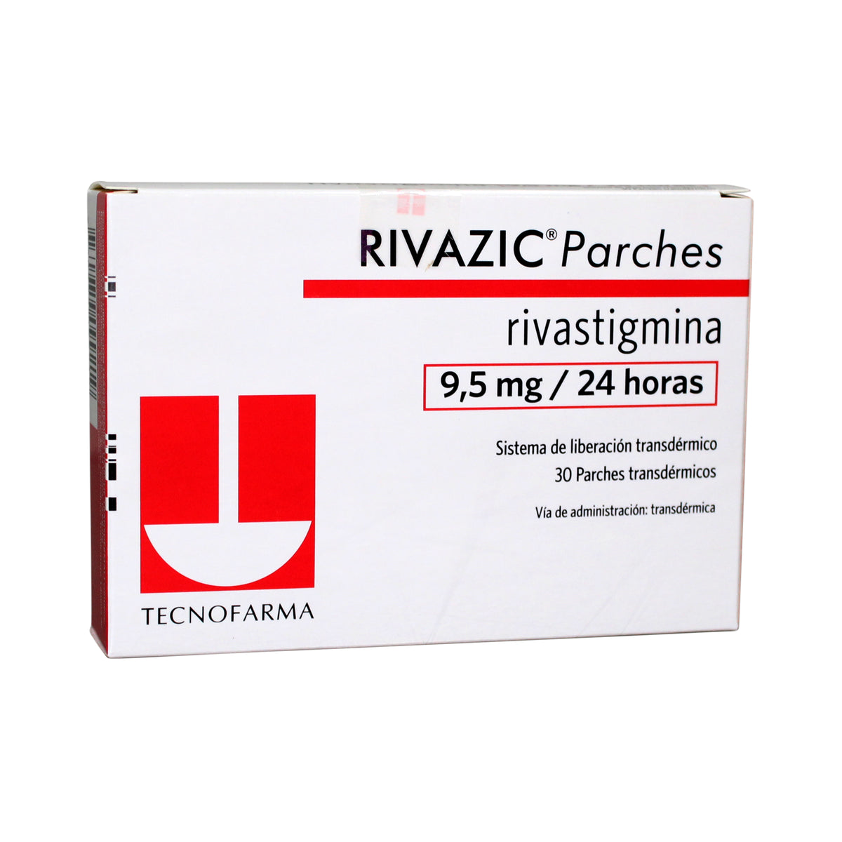 Rivazic 9.5Mg Rivastigmina 5 Sobres X 6 Parches— Farmacorp