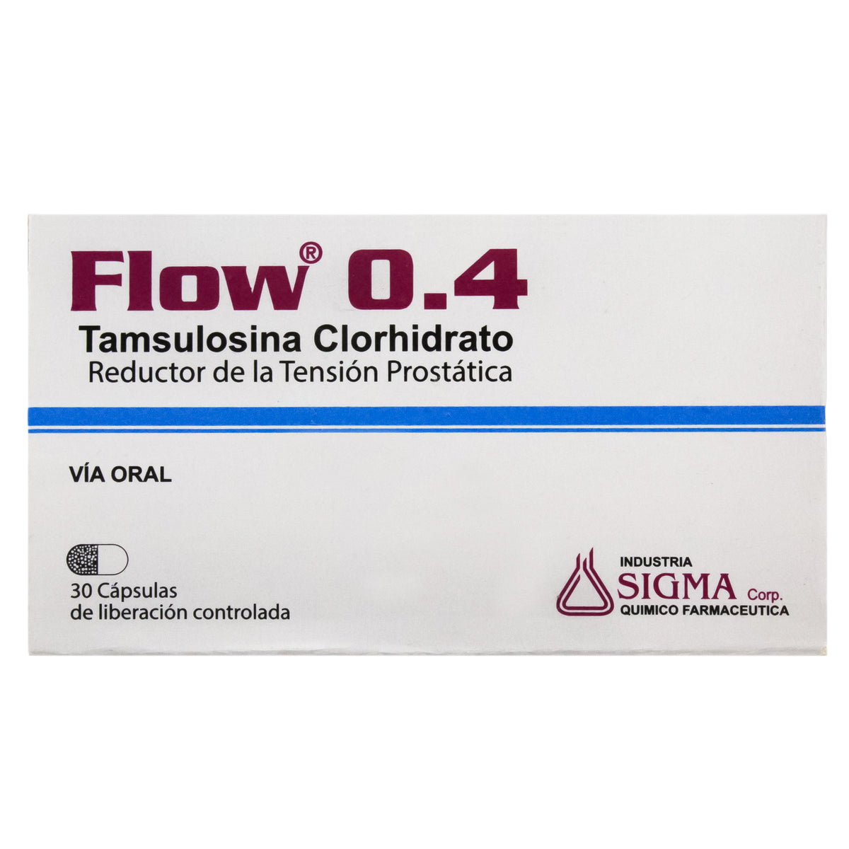 Flow 0.4Mg Tamsulosina X Capsula— Farmacorp