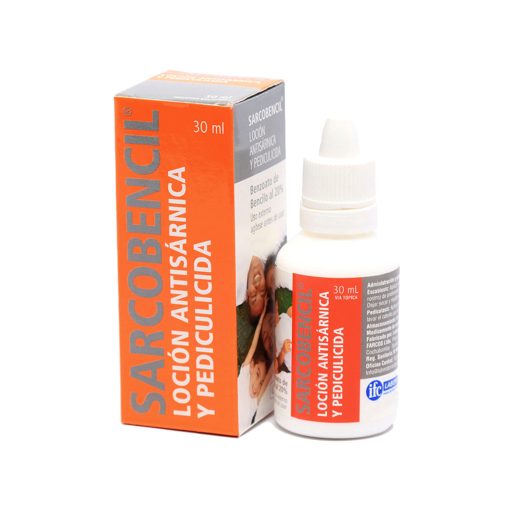 Sarnol 20% Locion Frasco X 100Ml Benzoato De Bencilo— Farmacorp