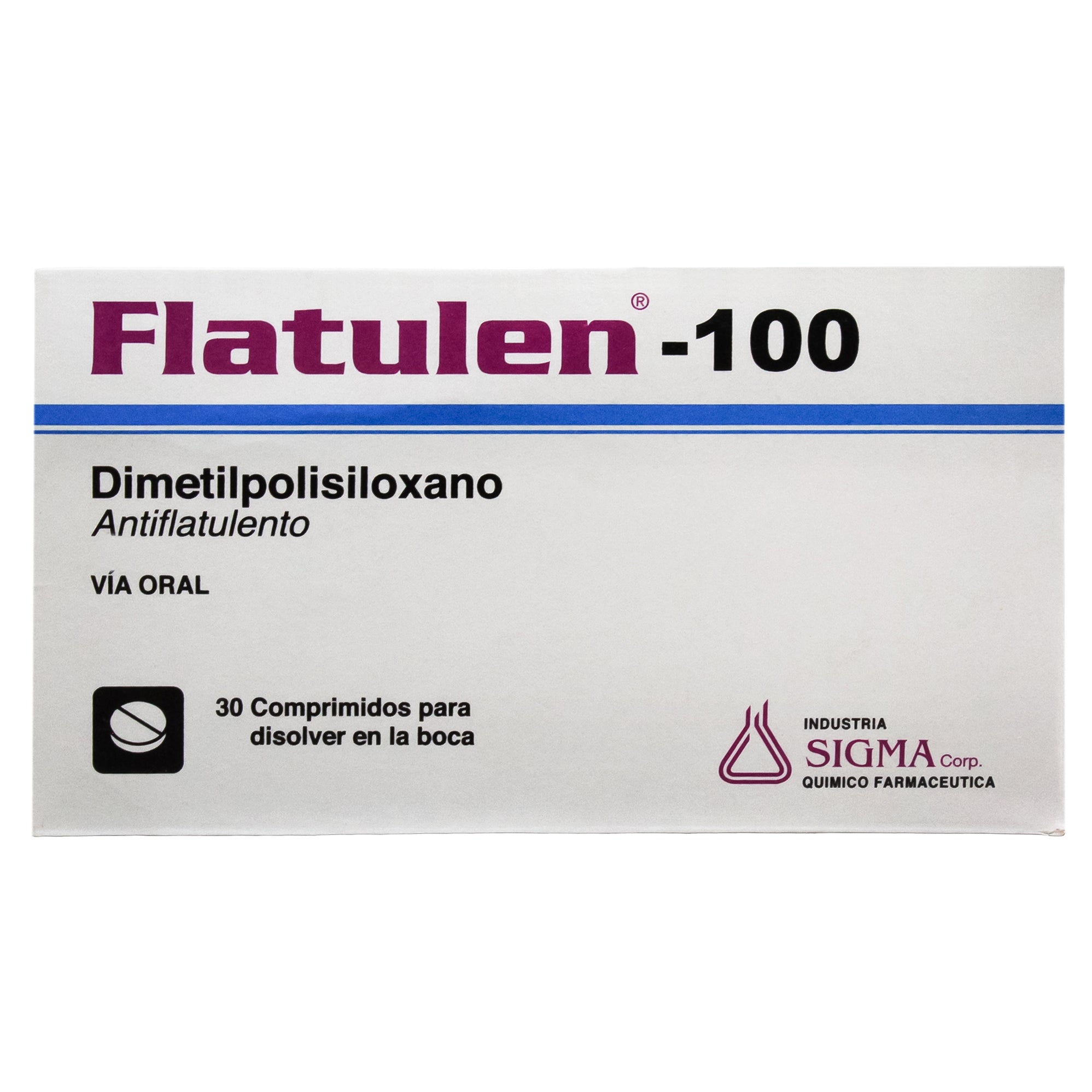 Diposan 100Mg Dimetilpolisiloxano X Tableta— Farmacorp
