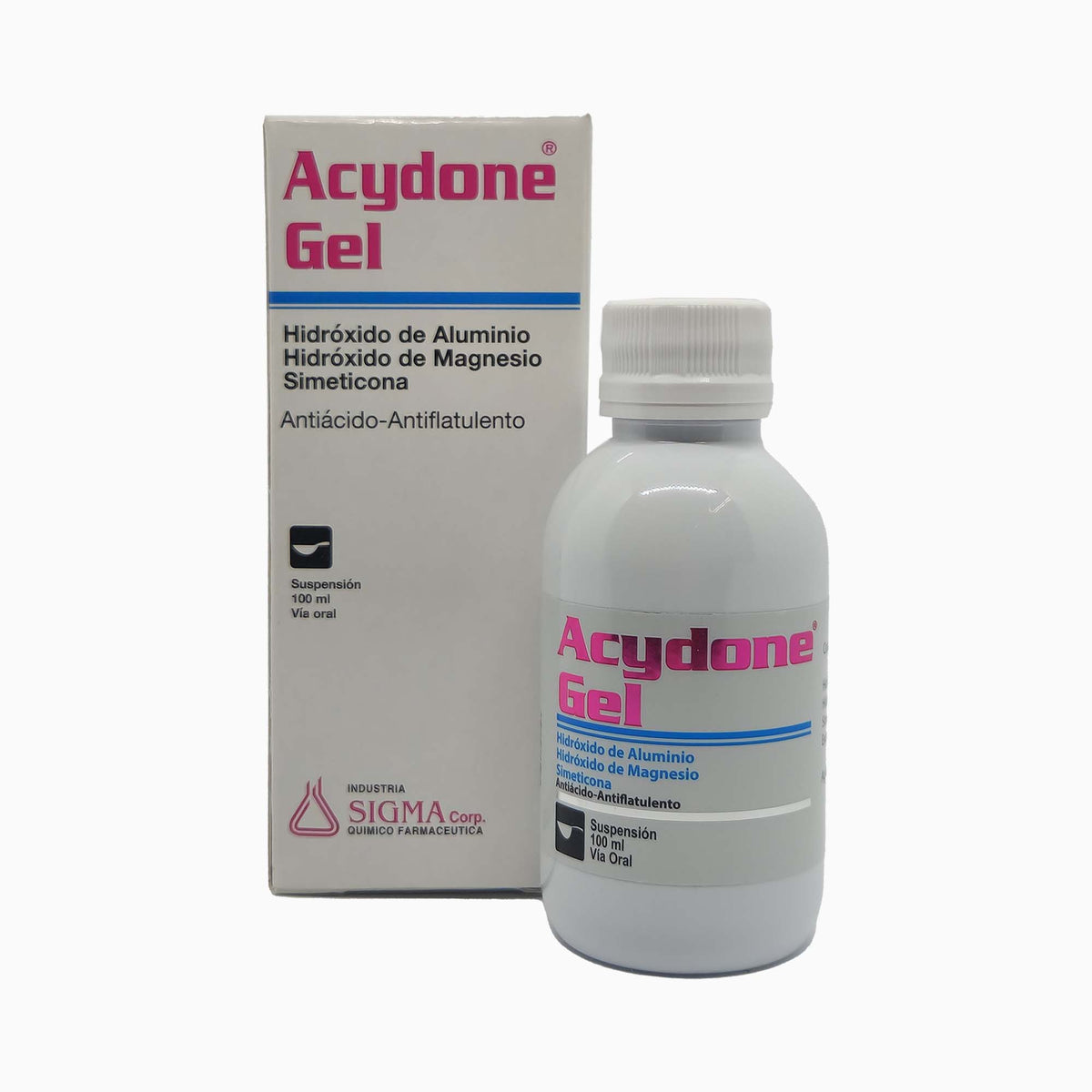 Acydone Gel Suspension Hidroxido Aluminio Magnesio X 100Ml— Farmacorp