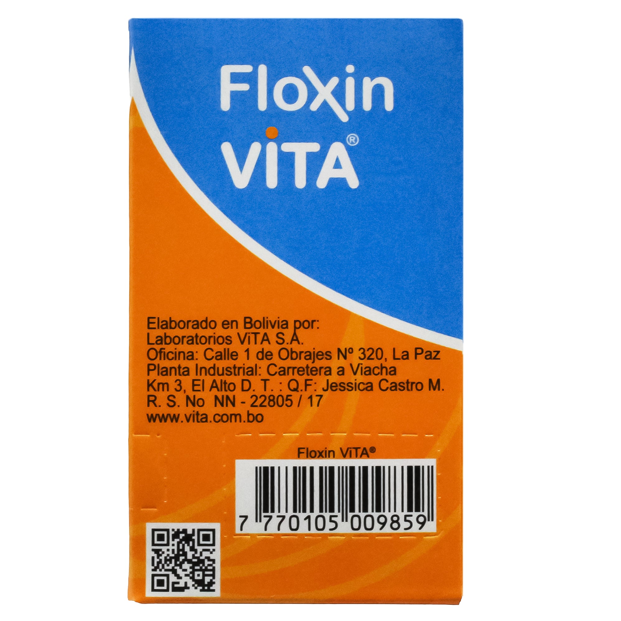 Floxin Ciprofloxacina 500Mg X Tableta— Farmacorp