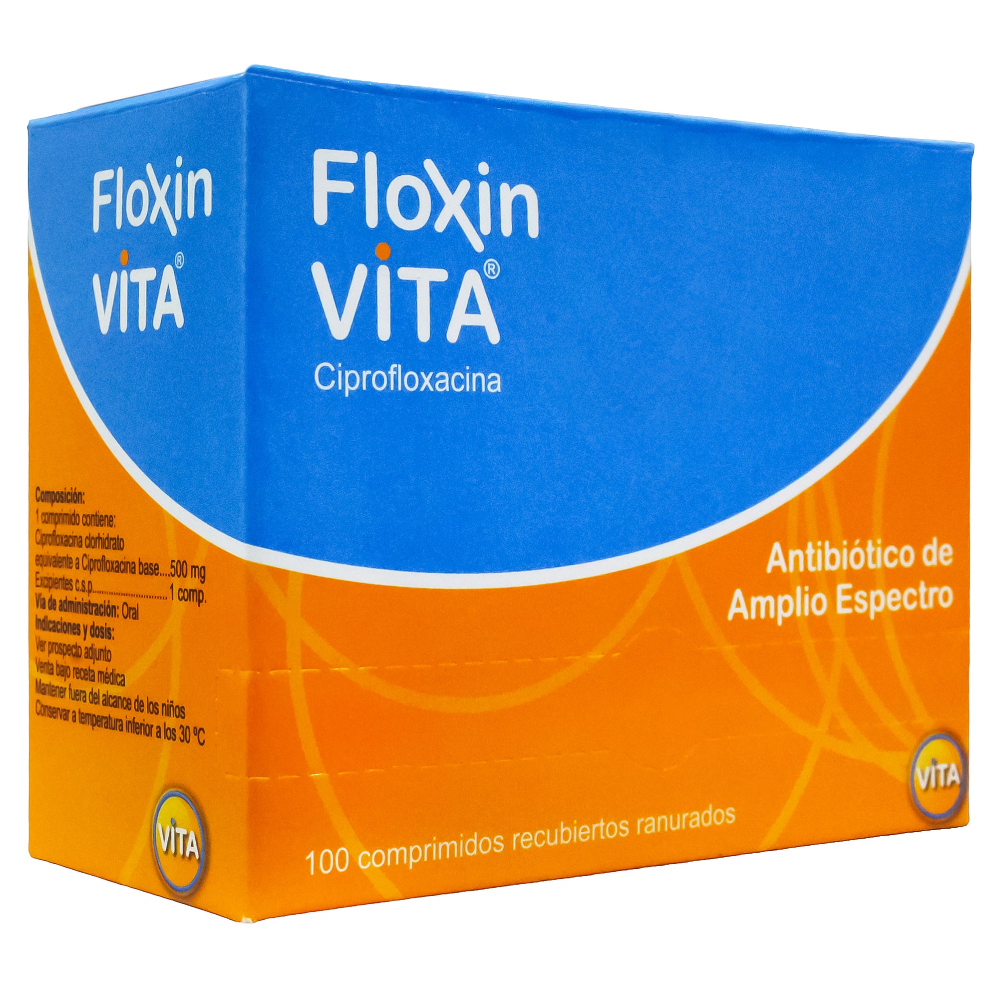 Floxin Ciprofloxacina 500Mg X Tableta— Farmacorp