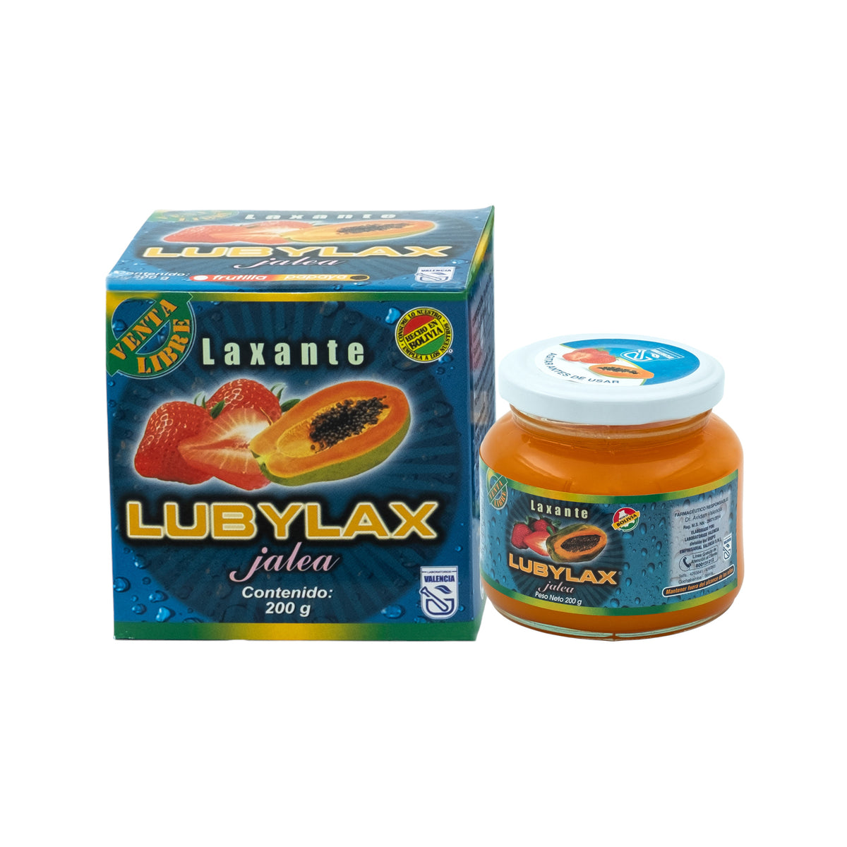 Lubilax Laxante Jalea Papaya Frutil X 200G— Farmacorp