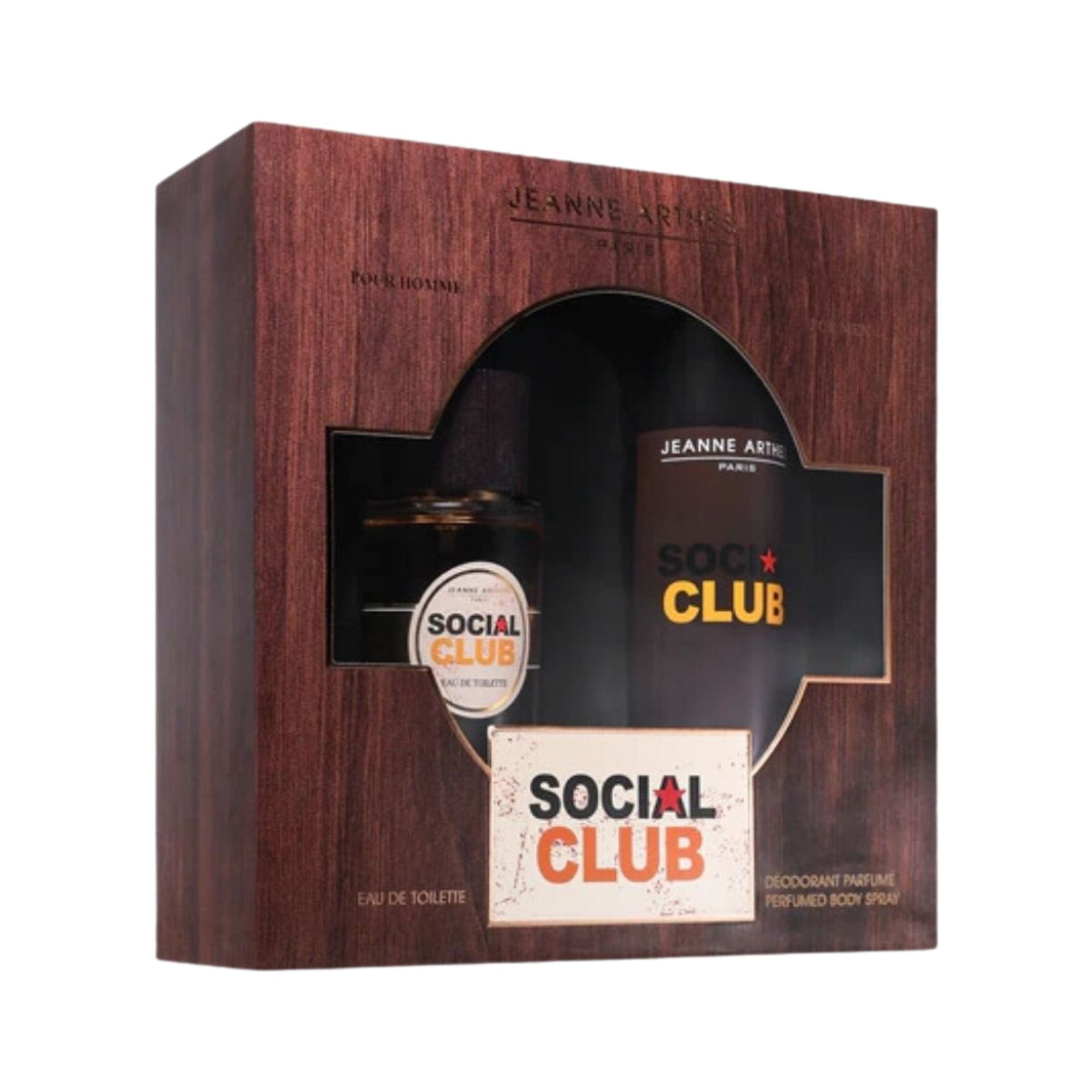Set Colonia + Desodorante Jeanne Arthes Social Club— Farmacorp
