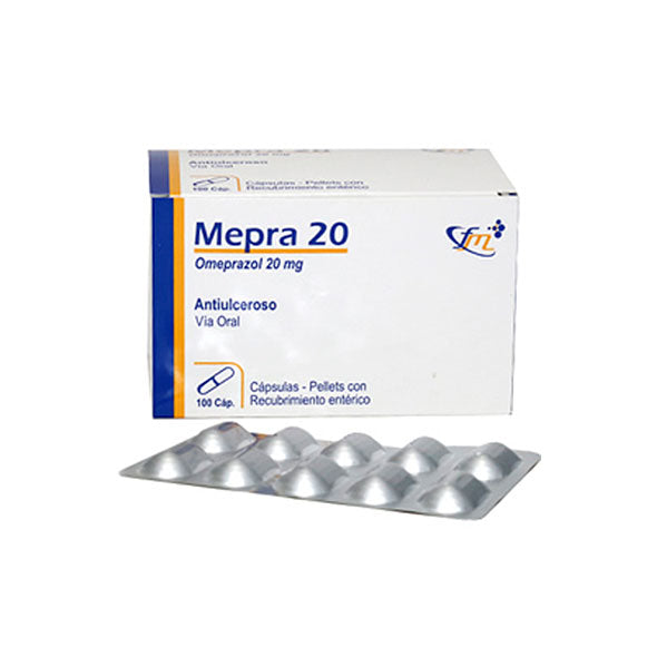 Mepra 20Mg Omeprazol X Capsula— Farmacorp