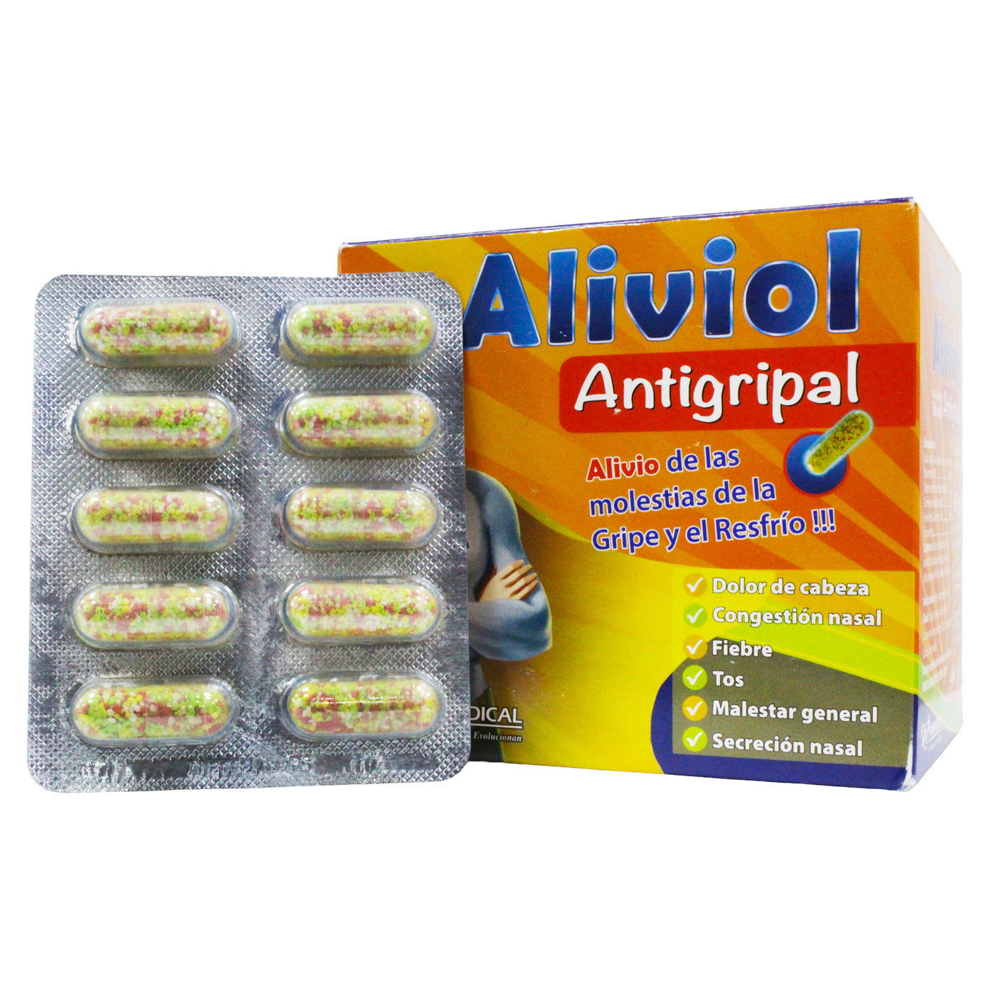 Aliviol Antigripal X Capsula— Farmacorp