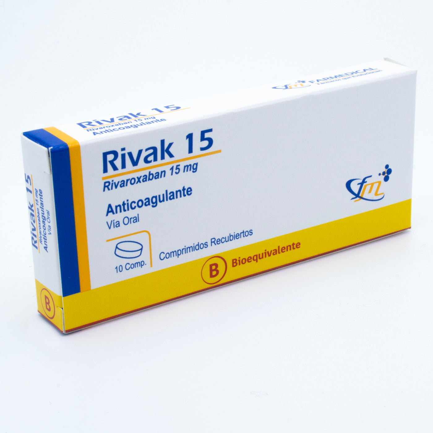 Rivak Rivaroxaban 15Mg X Tableta— Farmacorp