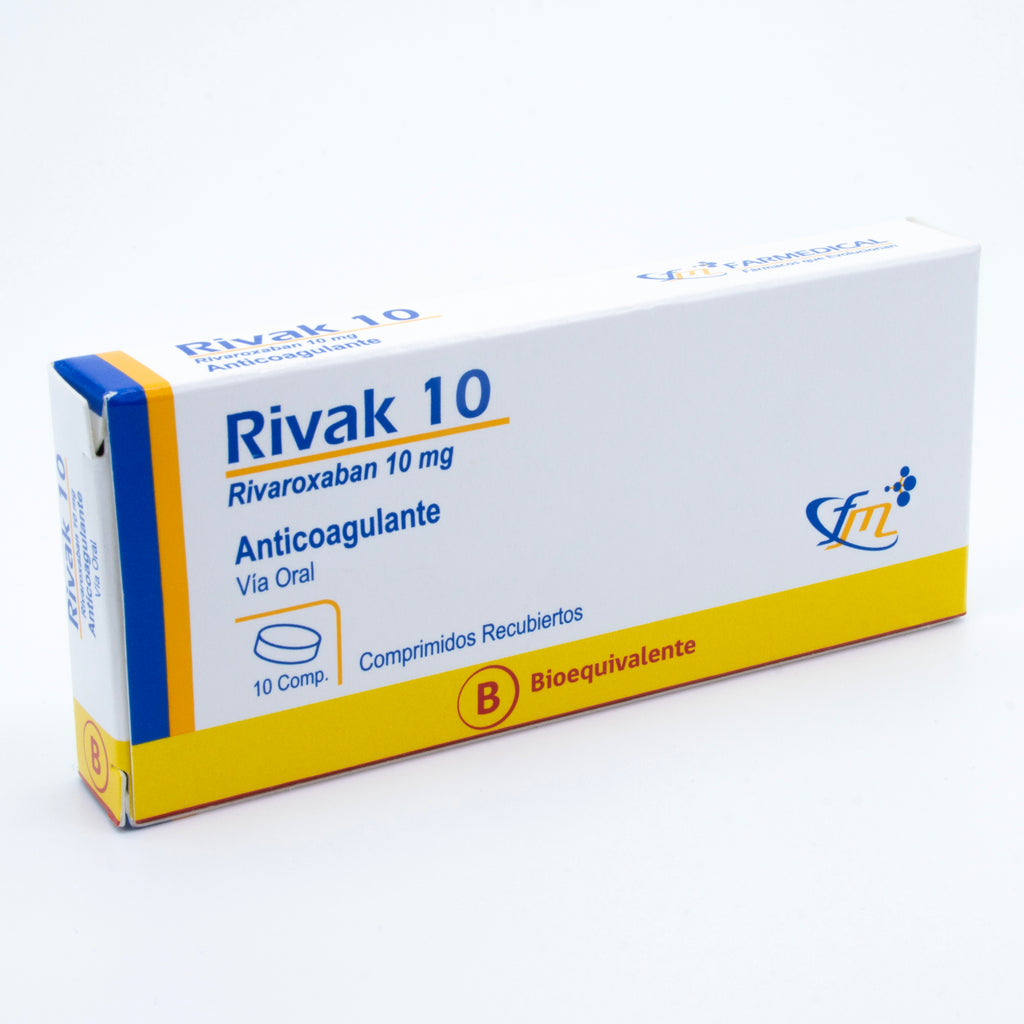Xaroban Rivaroxaban 10Mg X Tableta— Farmacorp
