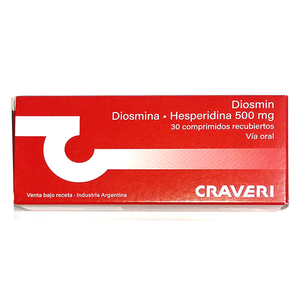 Diosmin Diosmina Hesperidina X 30 Comprimidos— Farmacorp