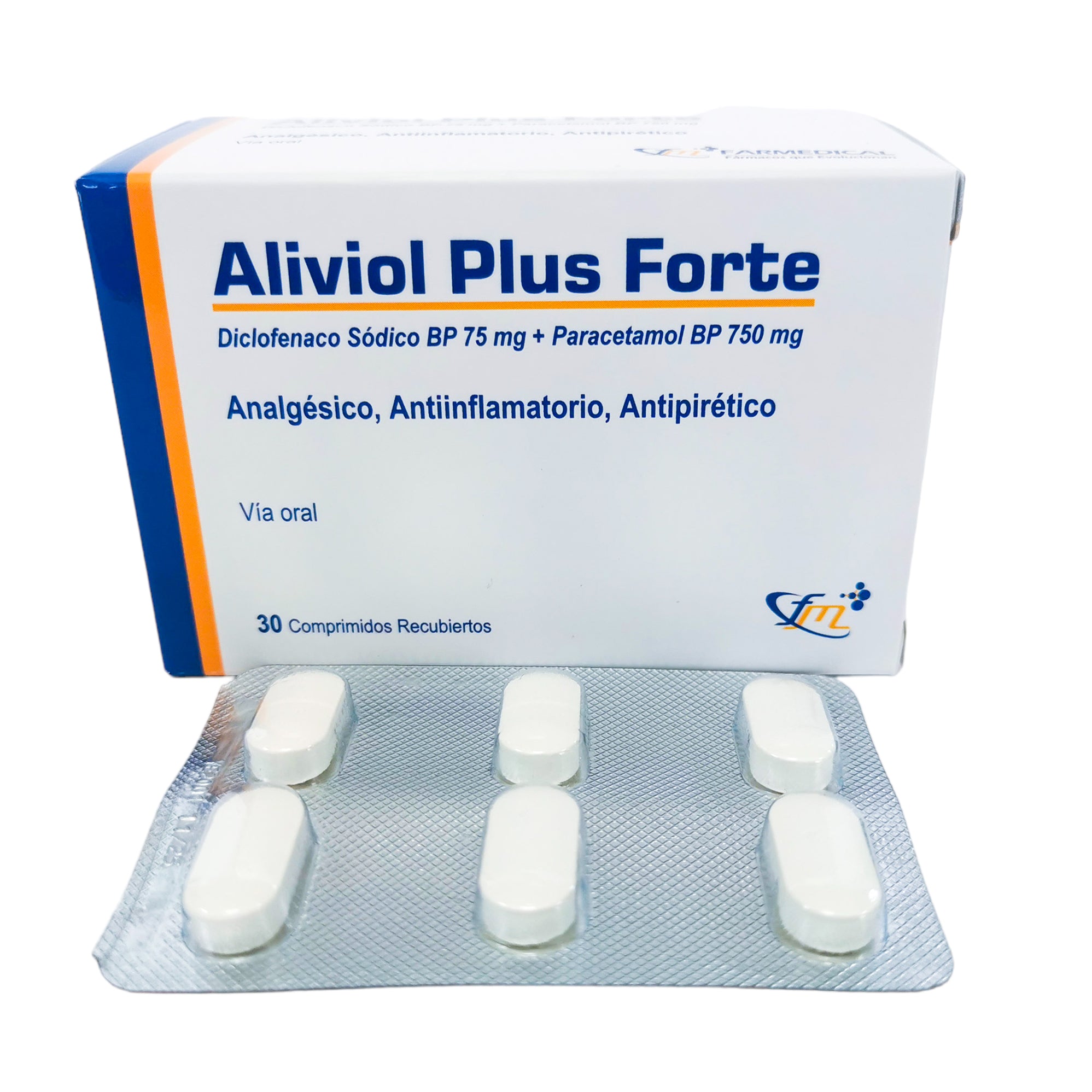 Novadol Forte Diclofenaco Y Paracetamol X Tableta— Farmacorp