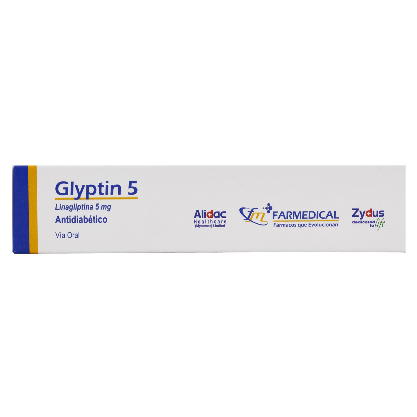 Glyptin 5Mg Linagiptina X Comprimido— Farmacorp