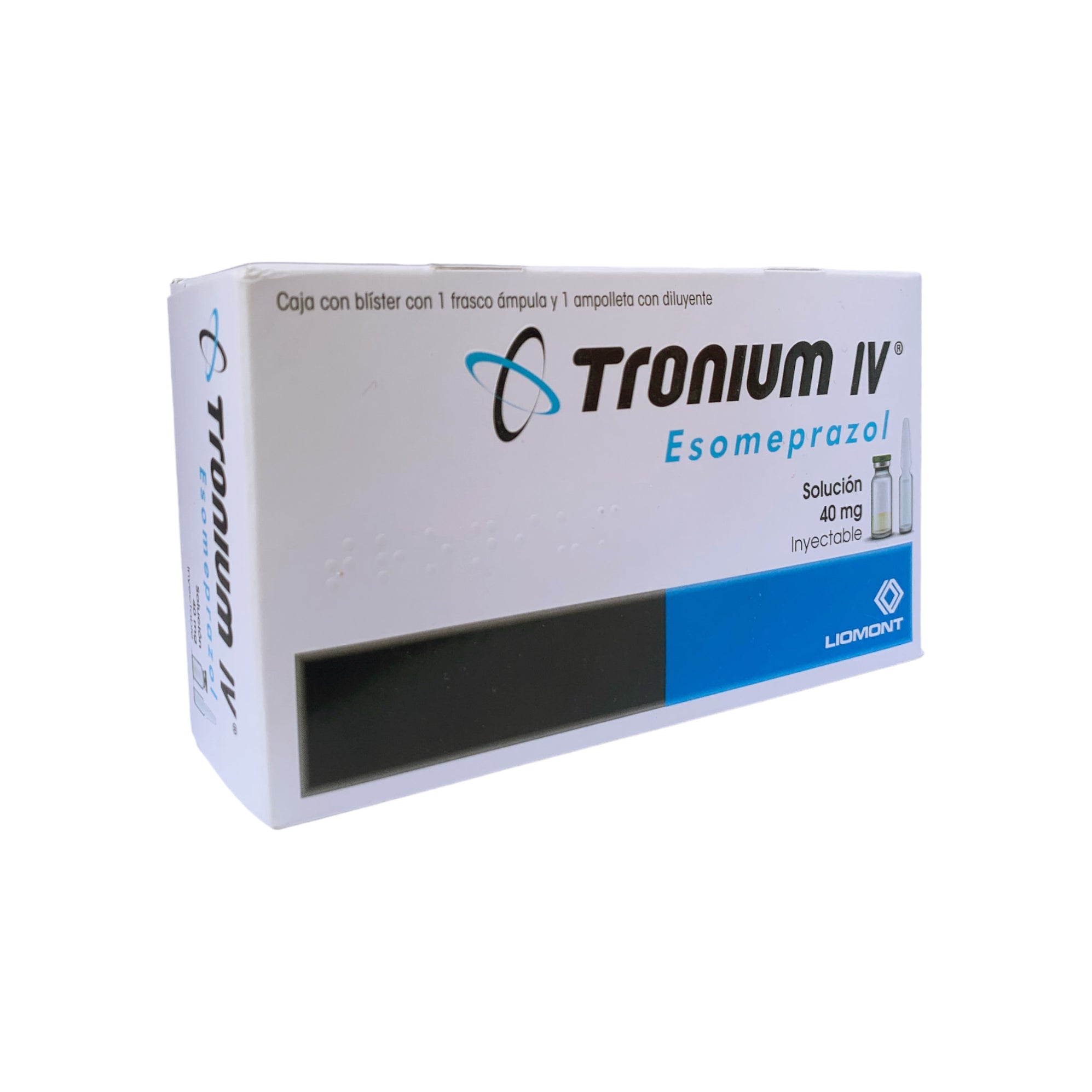 Inyectable Tronium 40 mg IV x 1 fco/ampolla + diluyente Esomeprazol ...