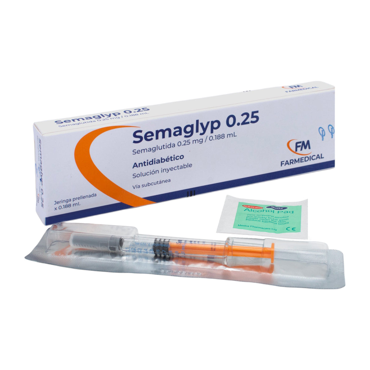 Semaglyp 0.25Mg Semaglutida Subcutánea X 1 Jeringa Prellenada— Farmacorp