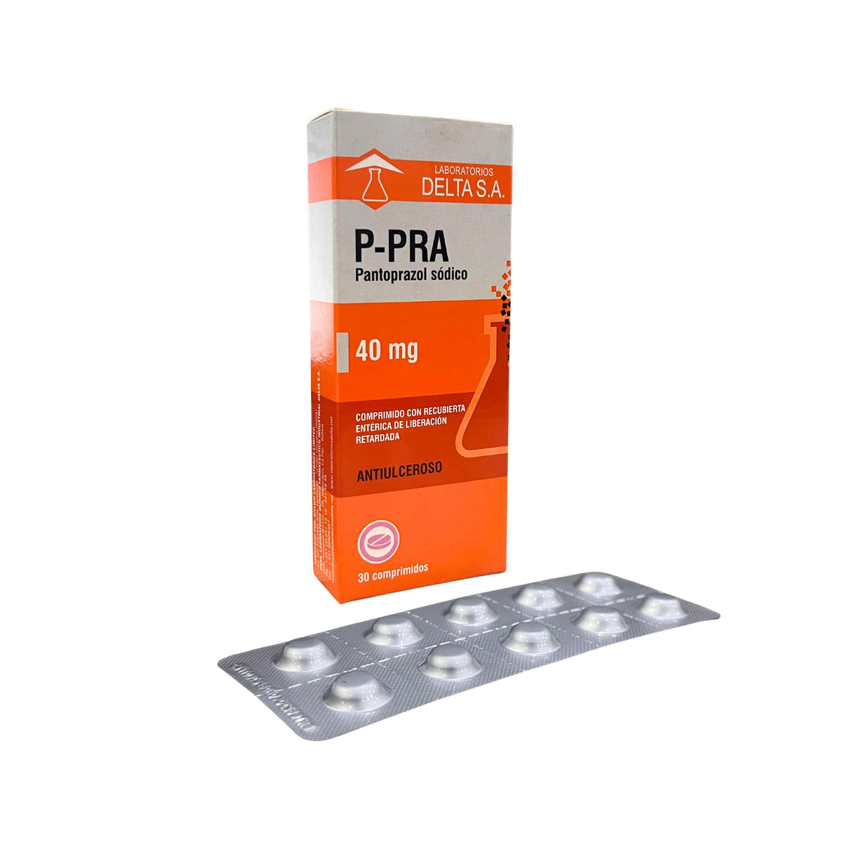 P-Pra Pantoprazol 40 Mg X Comprimido— Farmacorp