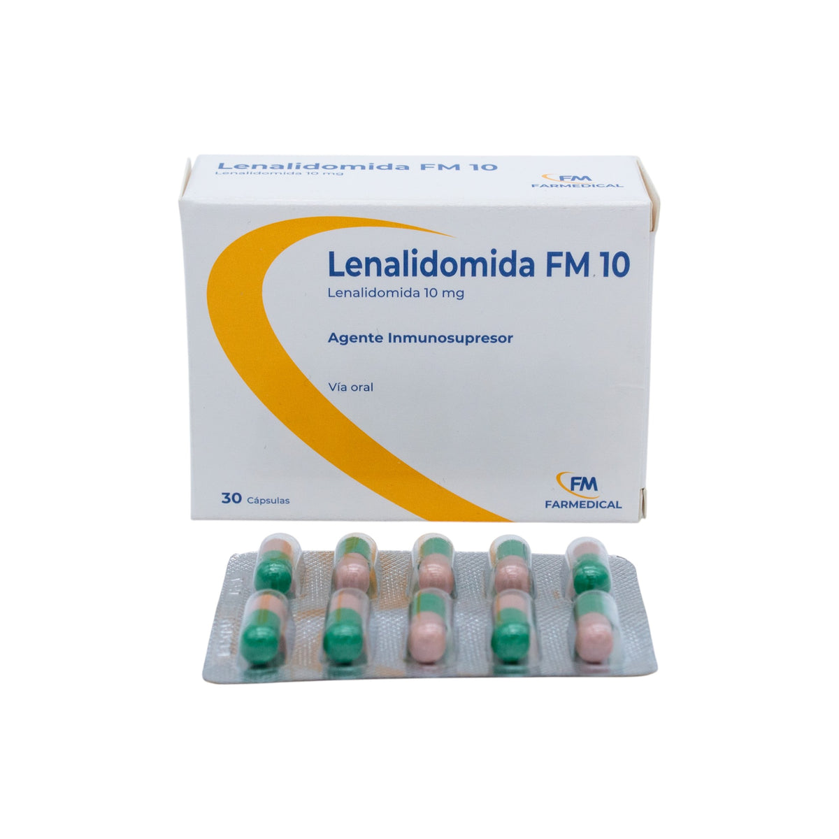 Lenalidomida Fm 10Mg Farmedical X Capsula— Farmacorp