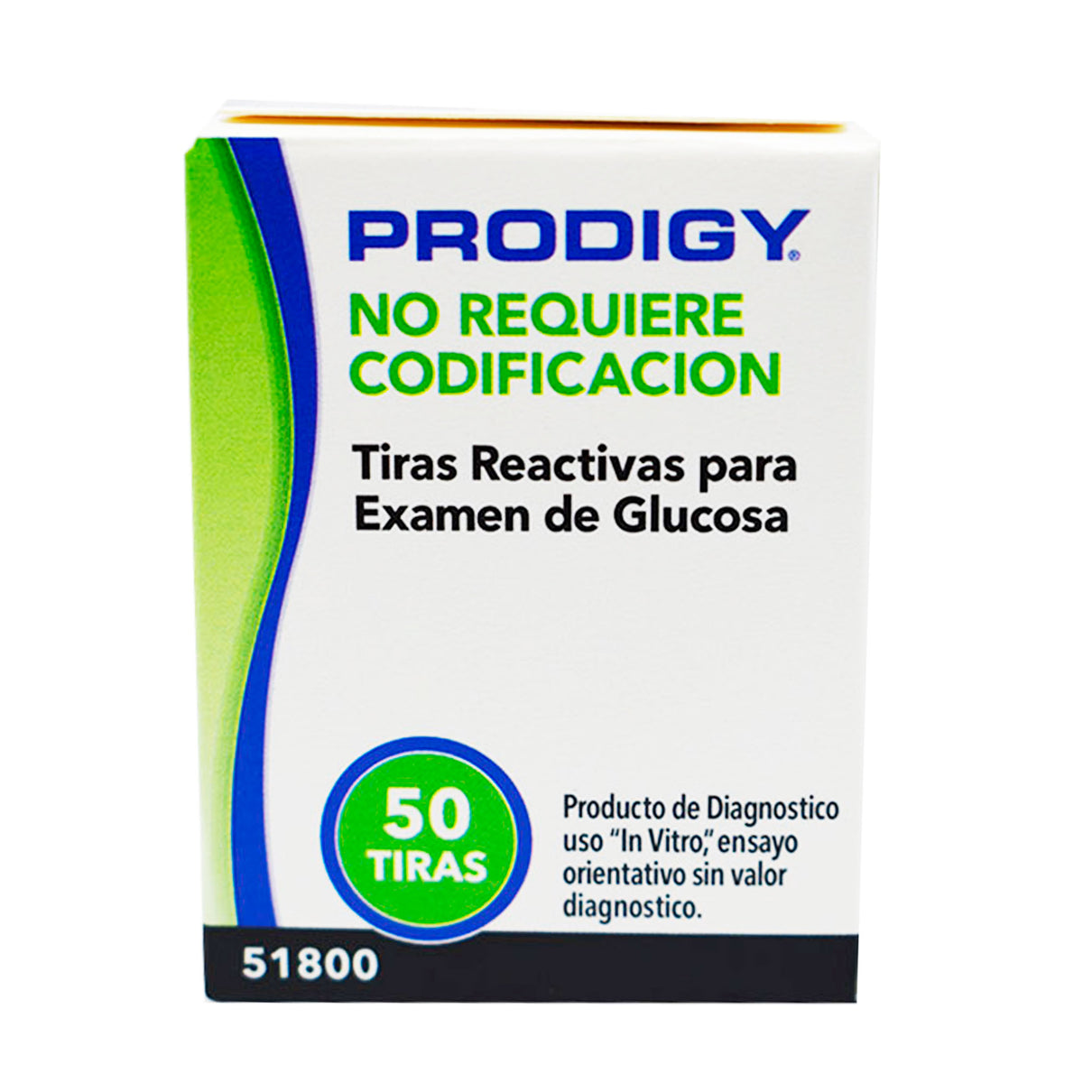 Cinta Prodigy Frasco X 50 Tiras Glicemia— Farmacorp