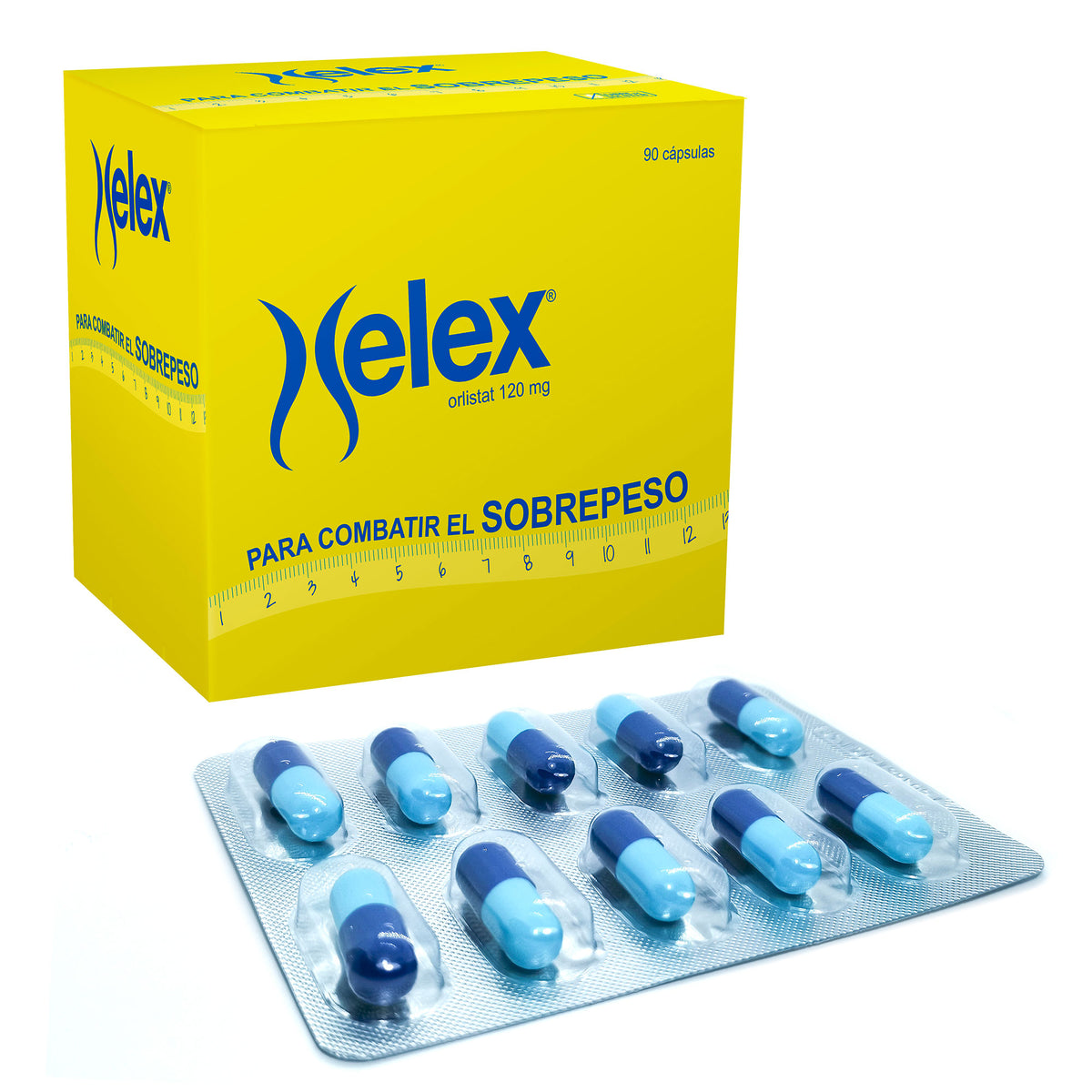 Xelex 120Mg Orlistat X Capsula— Farmacorp