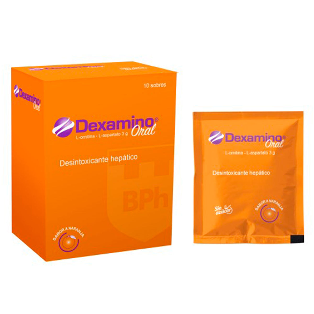 Dexamino Oral Sabor Naranja X Sobre— Farmacorp