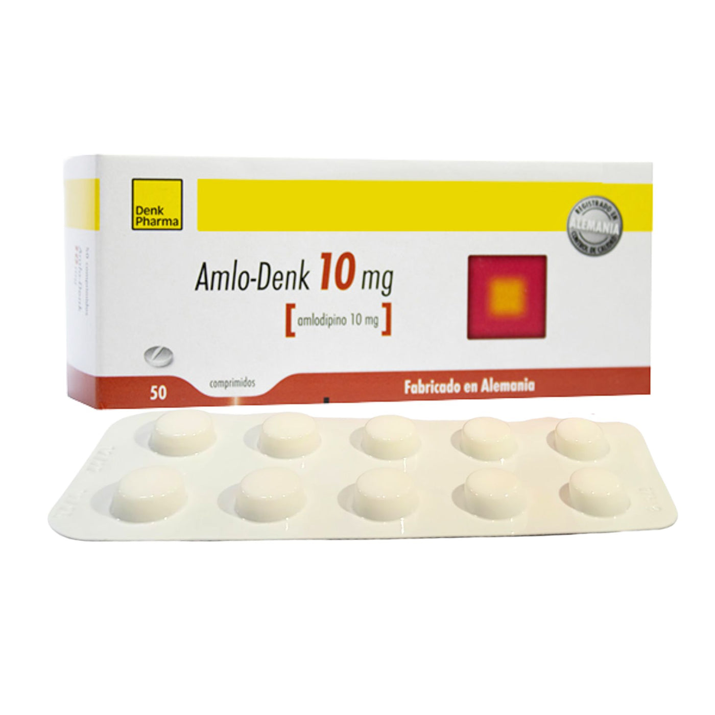 Amlo Denk 10Mg X 50 Comp Amlodipino— Farmacorp