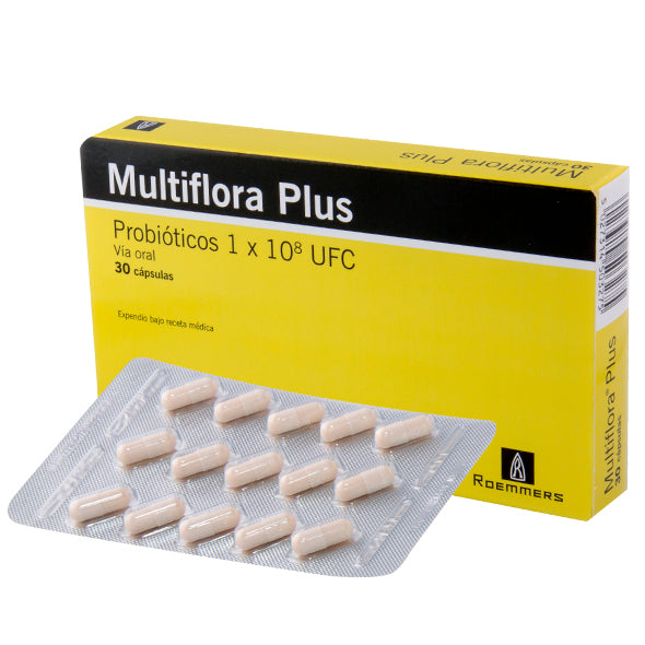 Multiflora Plus Probioticos X Capsula— Farmacorp