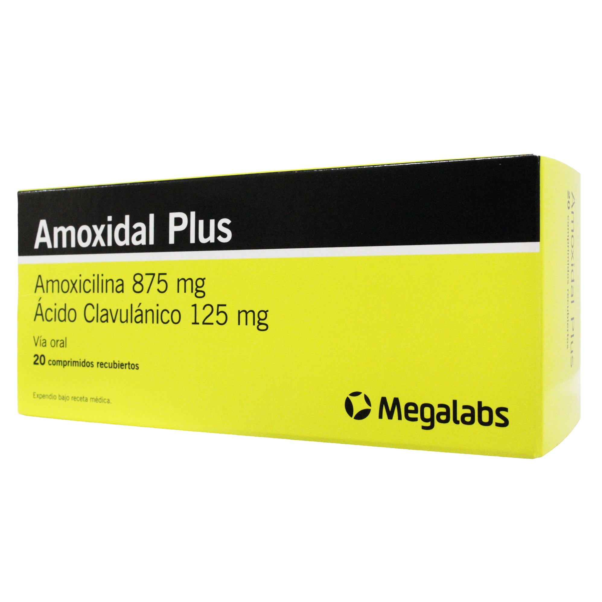 Amoxidal Plus Amoxicilina 875Mg Y Acido Clavulanico 125Mg X Tableta ...