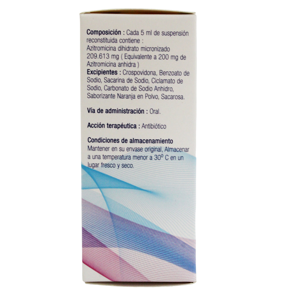 Azitromicina 200Mg 5Ml Susp X 15Ml— Farmacorp