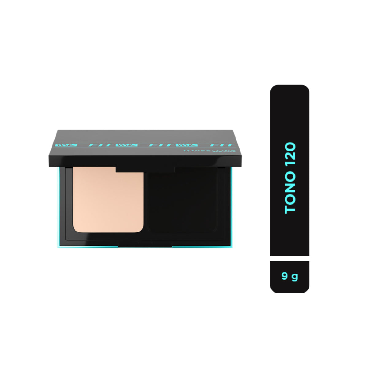 Maybelline Polvo Fit Me 24Hrs Oil Control Powder Foundation 120— Farmacorp
