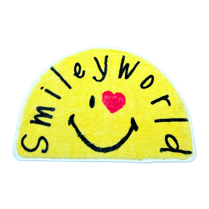 Miniso Smileyworld Collection Semicircle Alfombra(Yellow)— Farmacorp
