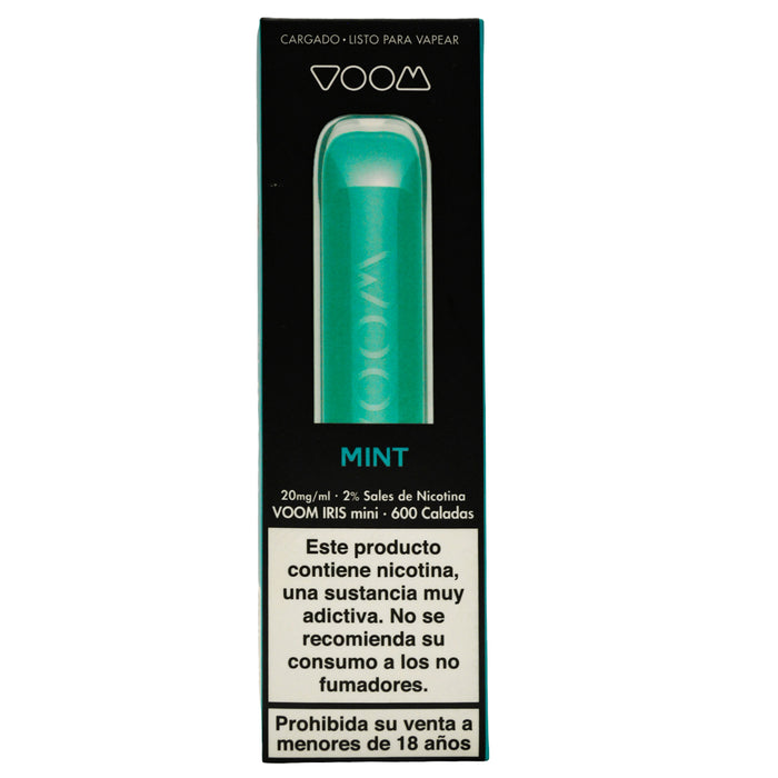 Voom Iris Mini Mint Vape 600 Puff— Farmacorp