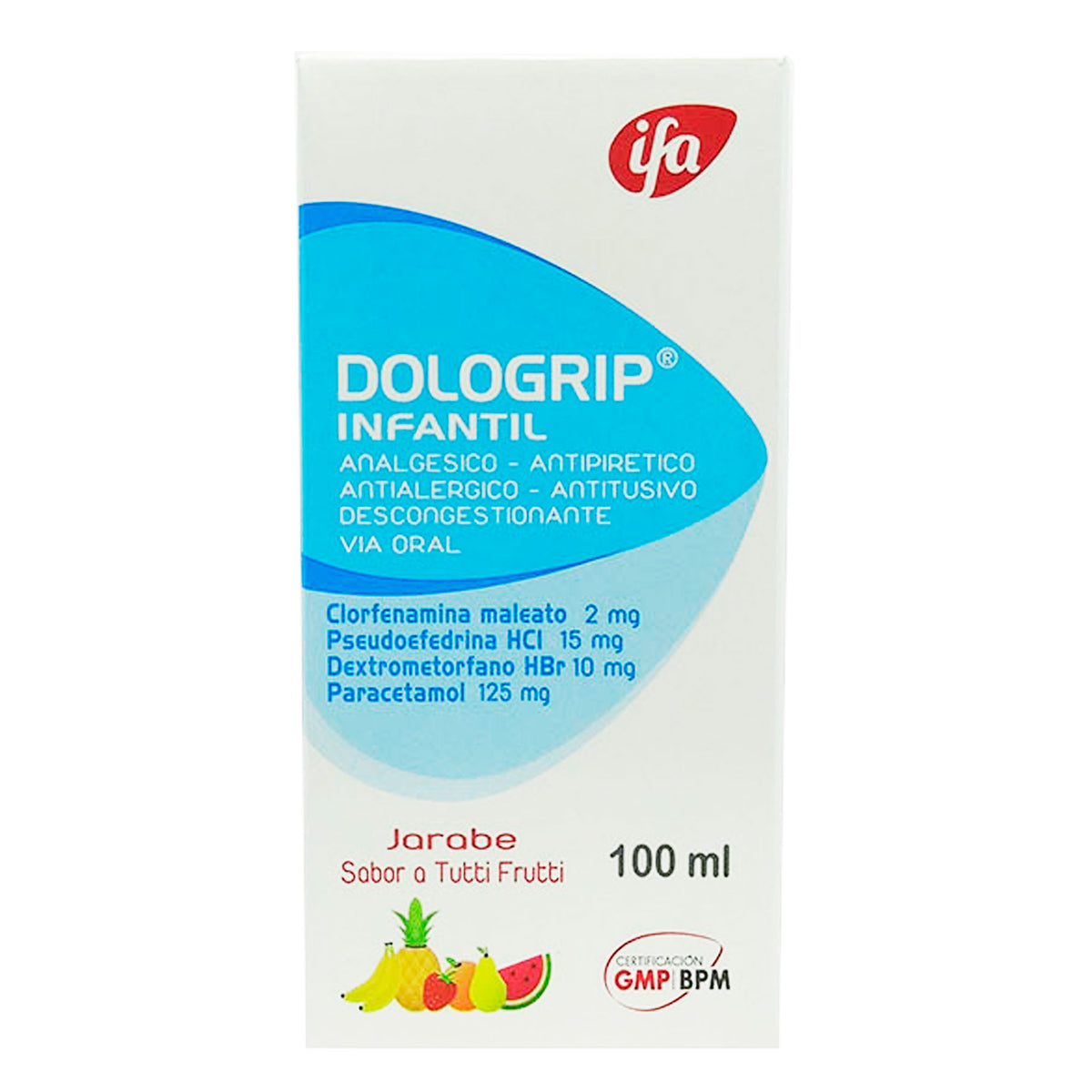 Dologrip Jarabe Antigripal 100ml | Alivio Integral— Farmacorp