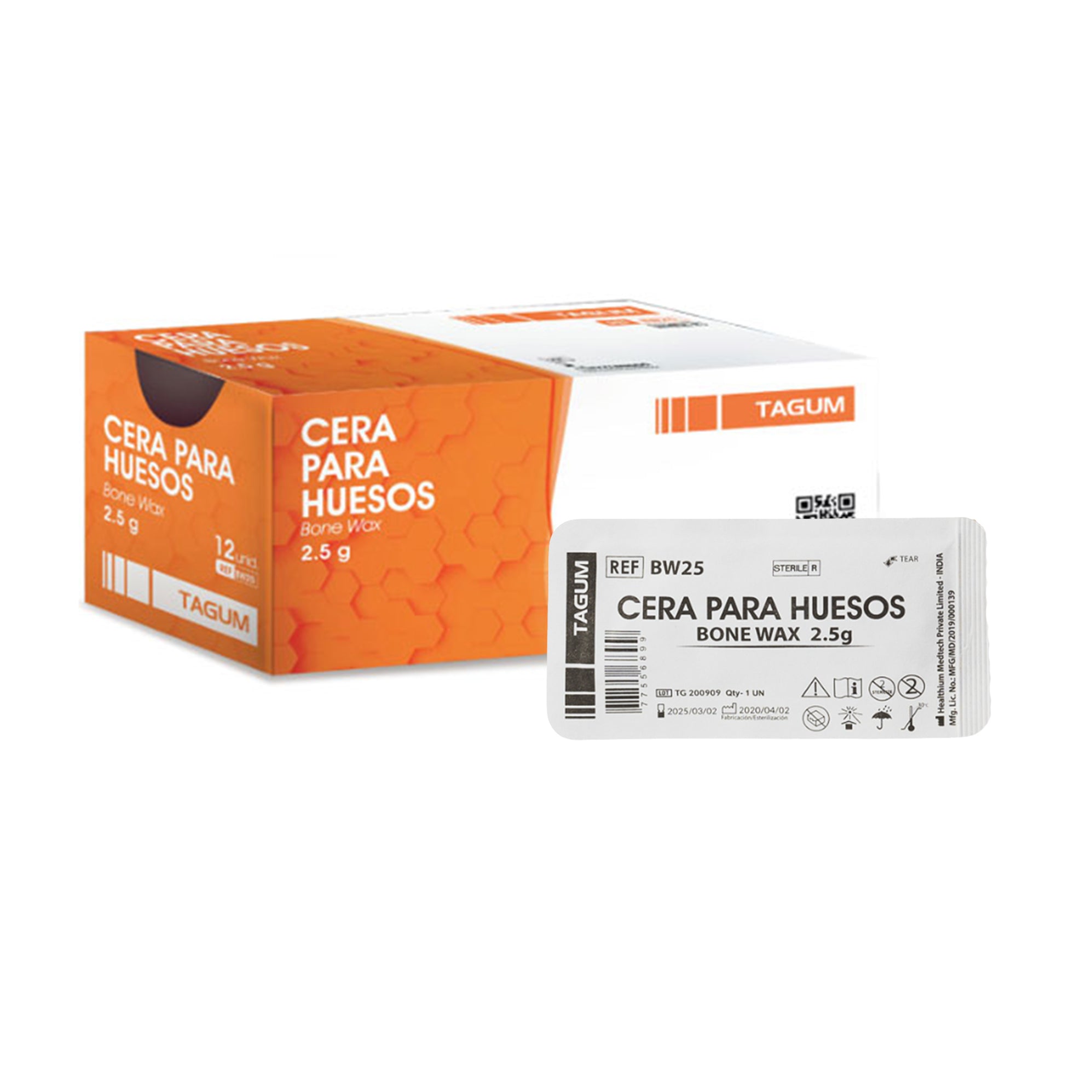 Cera Para Huesos Bone Wax 2.5G Bw25— Farmacorp
