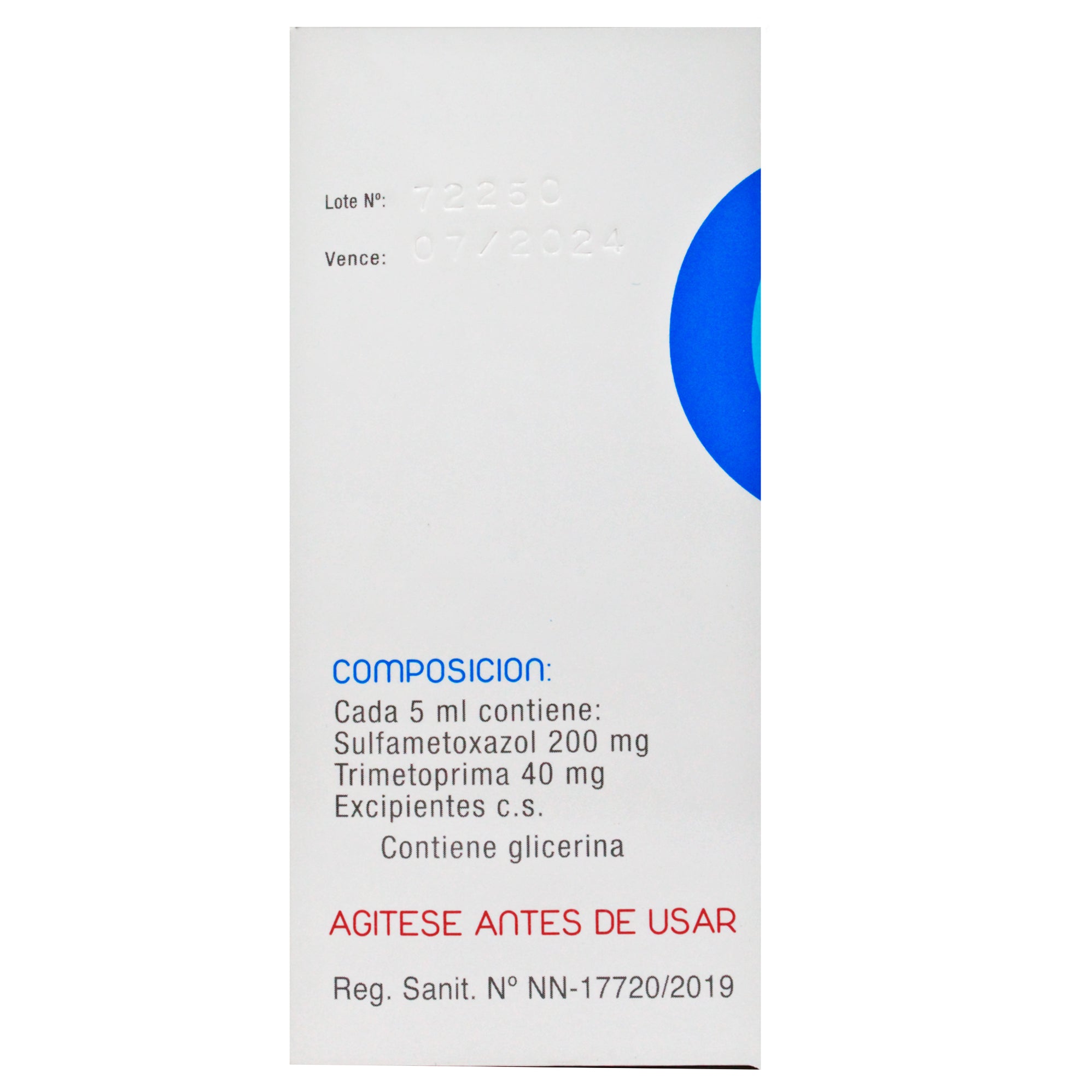 Sulfatrim Sulfametoxaz Trimetoprim Suspension X 60Ml— Farmacorp