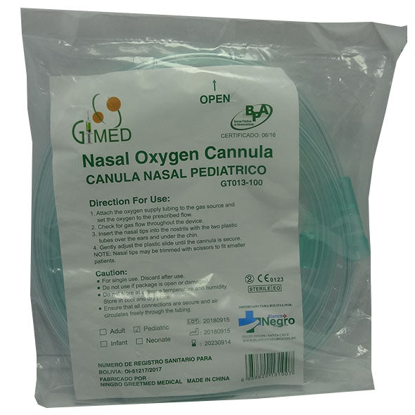 Bigotera De Plastico Para Oxigeno Infantil— Farmacorp
