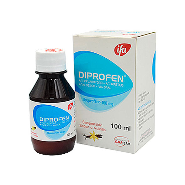 Diprofen 100Mg 5Ml Jbe X 100Ml Ibuprofeno— Farmacorp