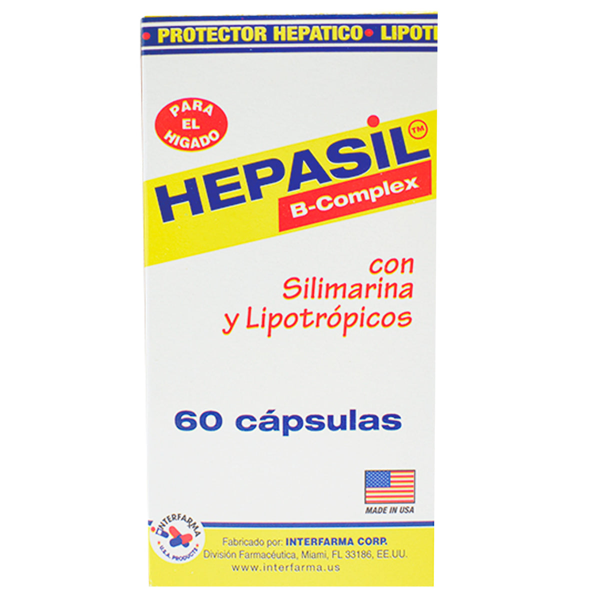 Hepasil B Complex X Capsula— Farmacorp