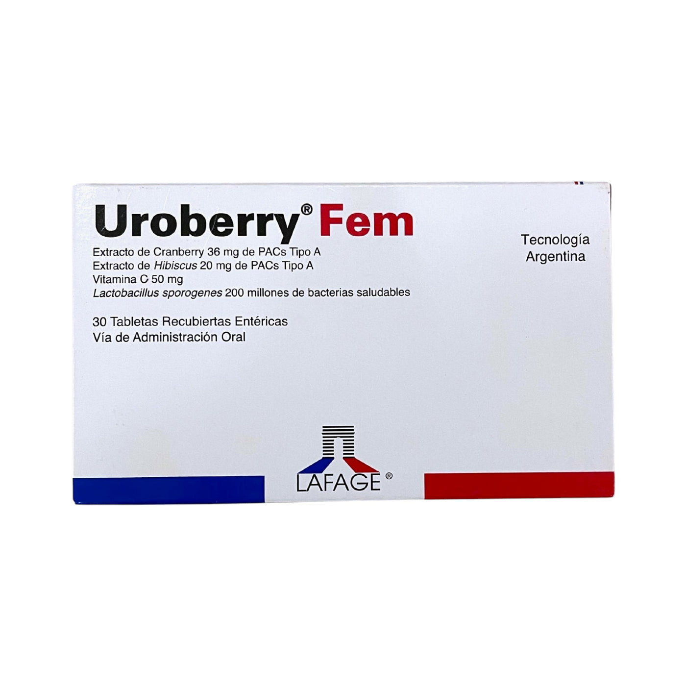 Uroberry Fem X Tableta— Farmacorp