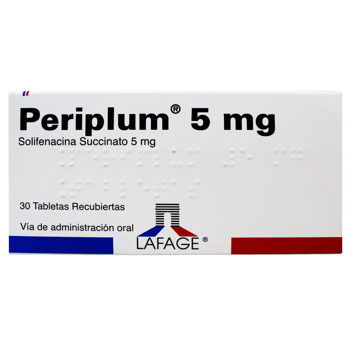 Periplum 5Mg Solifenacina Succinato X Tableta— Farmacorp