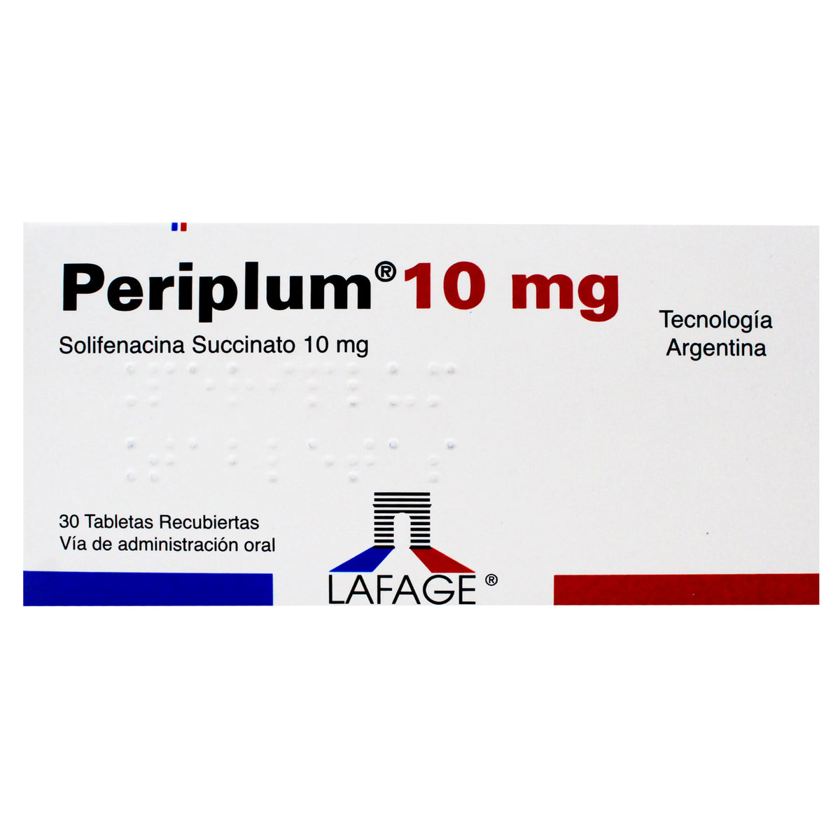 Periplum 10Mg Solifenacina Succinato X Tableta— Farmacorp
