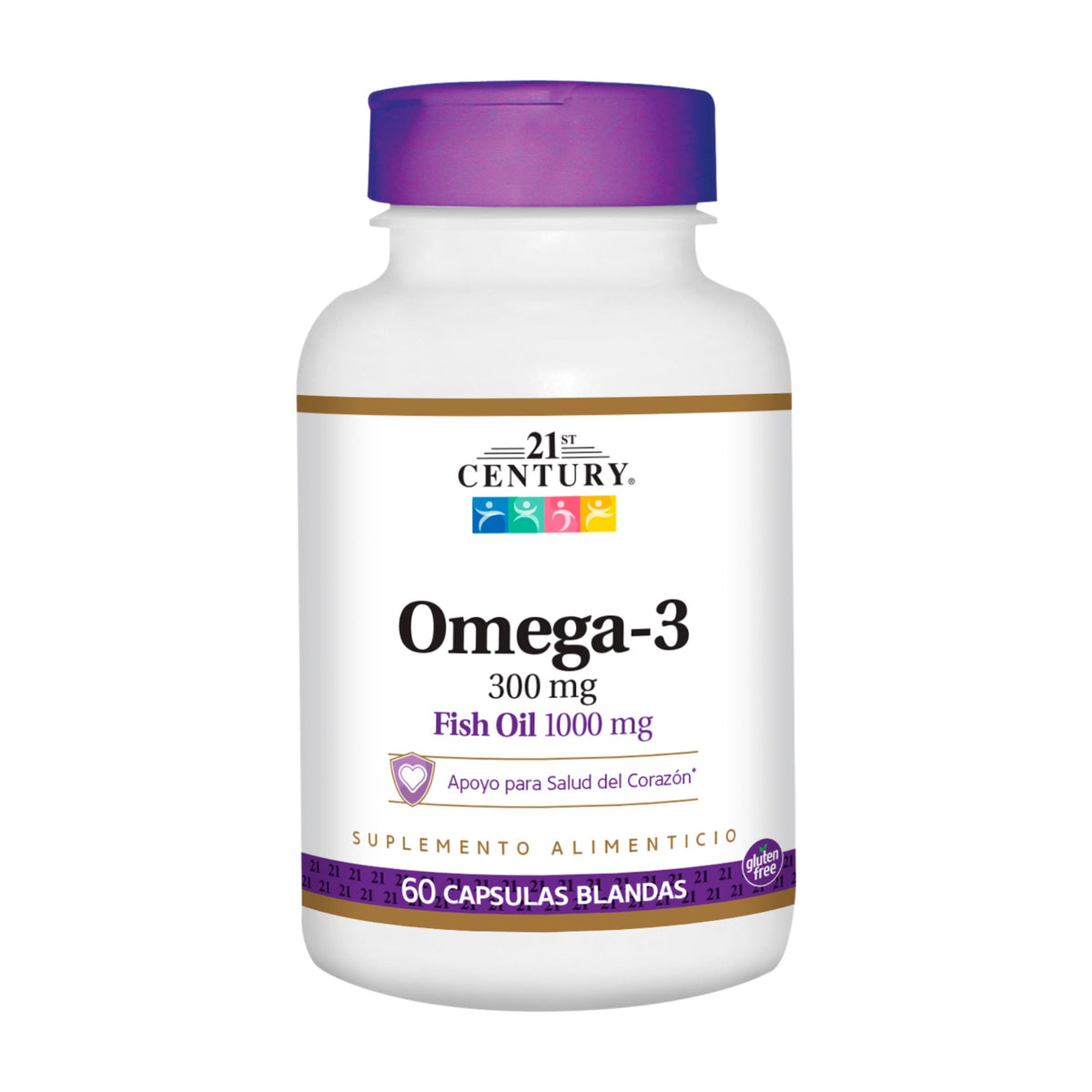 Omega 3 21 Century 300Mg X 60 Capsulas Blandas— Farmacorp