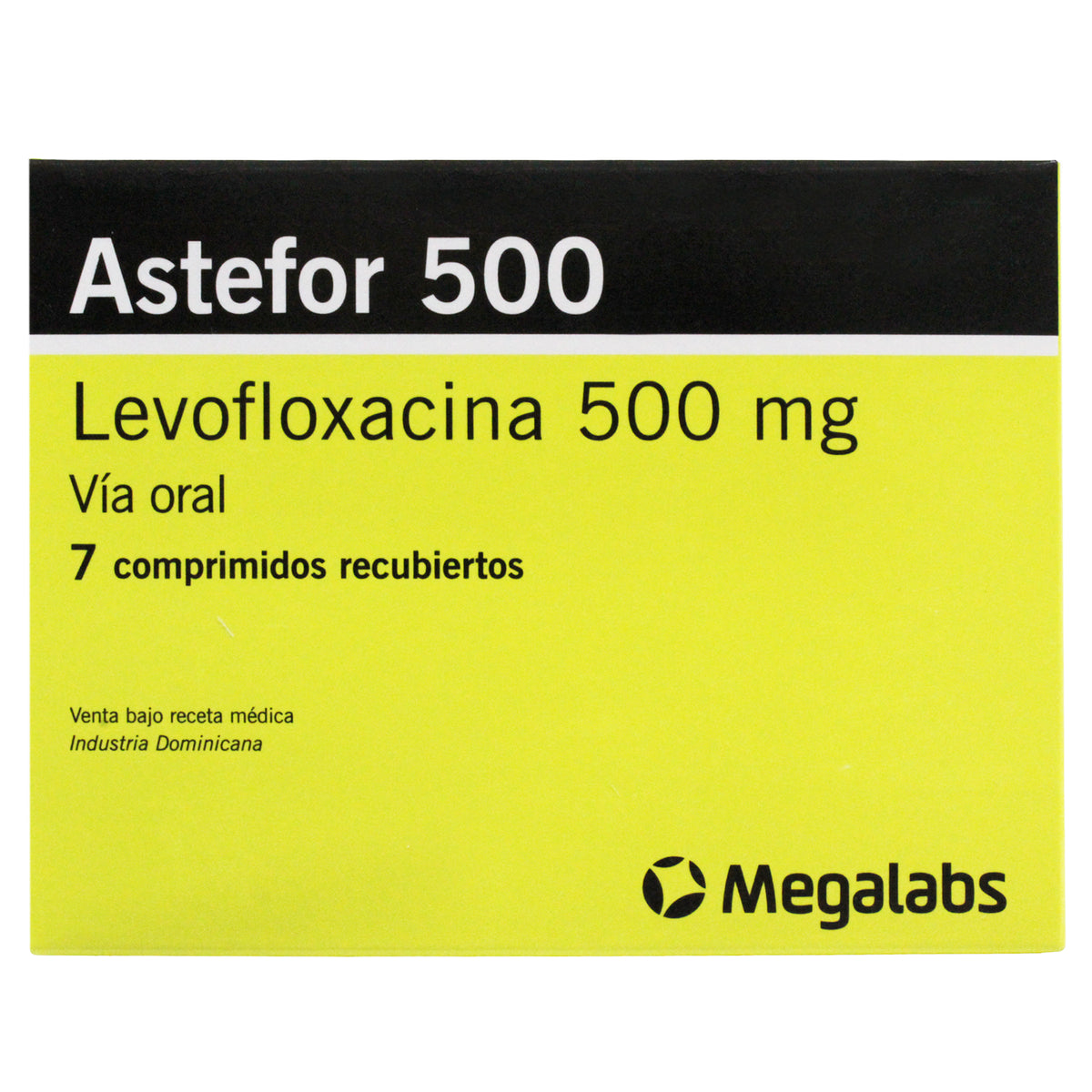Astefor 500 Levofloxacino 500Mg X Tableta— Farmacorp